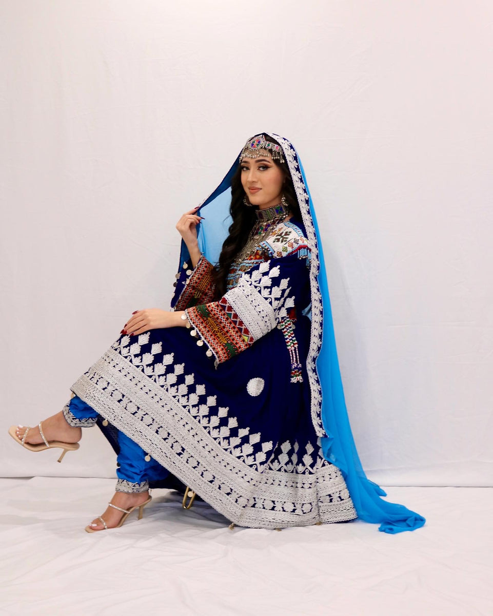 Hawa Afghan Kuchi Dress – Mali Boutique
