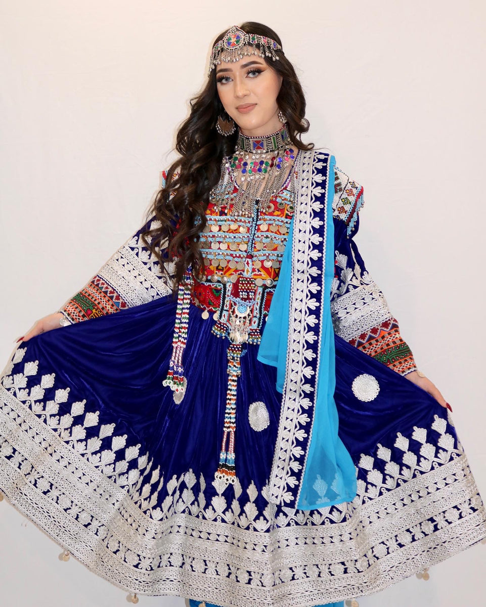 Hawa Afghan Kuchi Dress – Mali Boutique